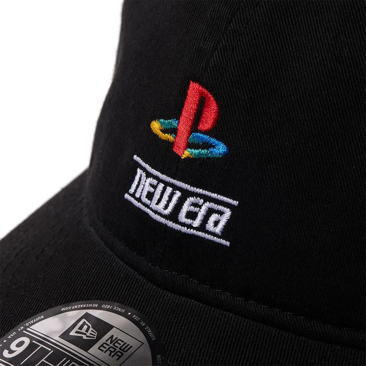 新商品/ニューエラジャパン/ニューエラ/Play Station【LTD】/930 PLAYSTATION PSFM NE LOGO/キャップ ...