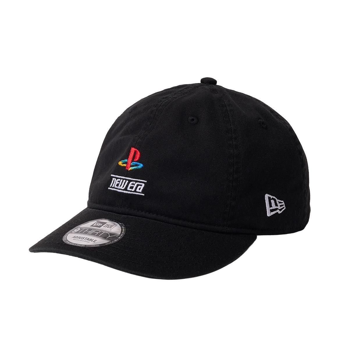 新商品/ニューエラジャパン/ニューエラ/Play Station【LTD】/930 PLAYSTATION PSFM NE LOGO/キャップ ...
